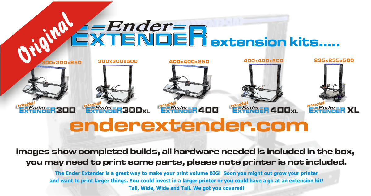 All Ender Extender Kits – 3D Builders Club